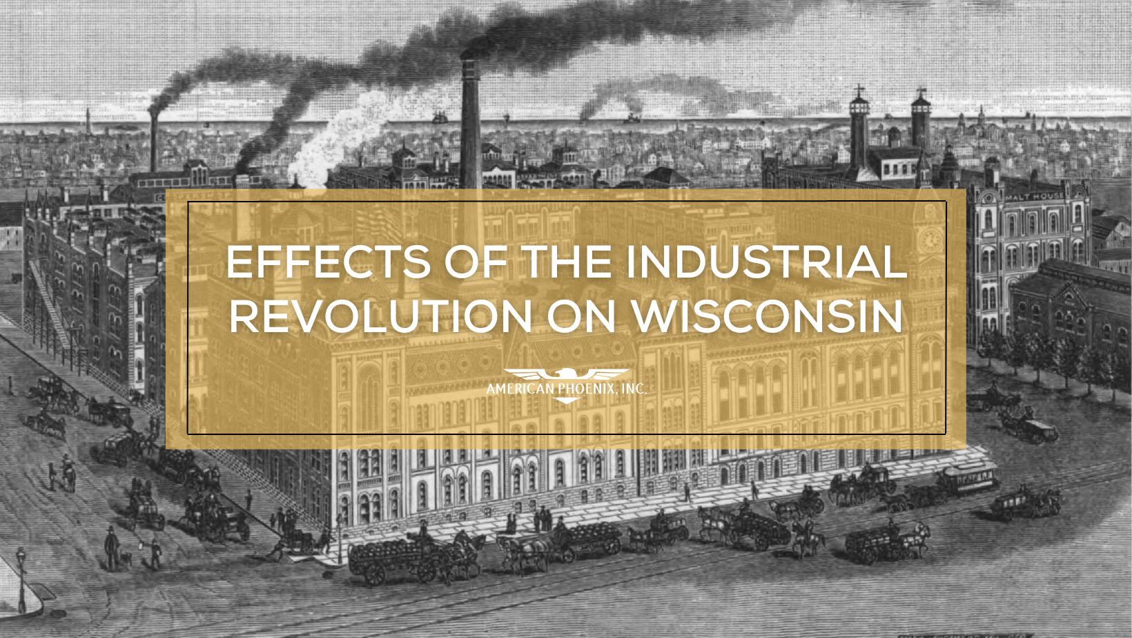 Effects of the Industrial Revolution on Wisconsin - American Phoenix Inc.