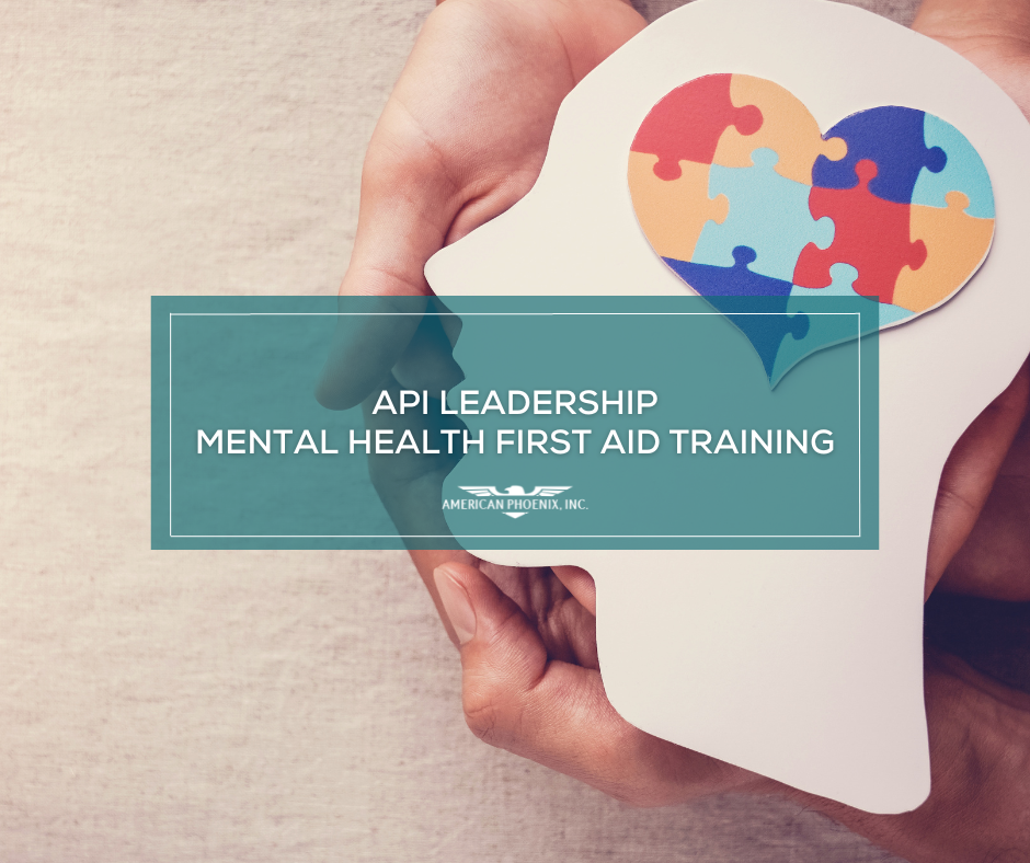 API Leadership Participates in Mental Health First Aid (MHFA) Training ...
