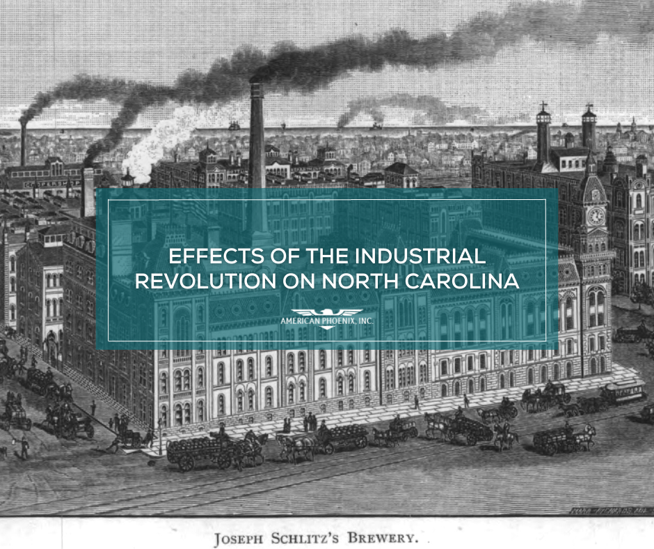 Effects of the Industrial Revolution on North Carolina - American ...